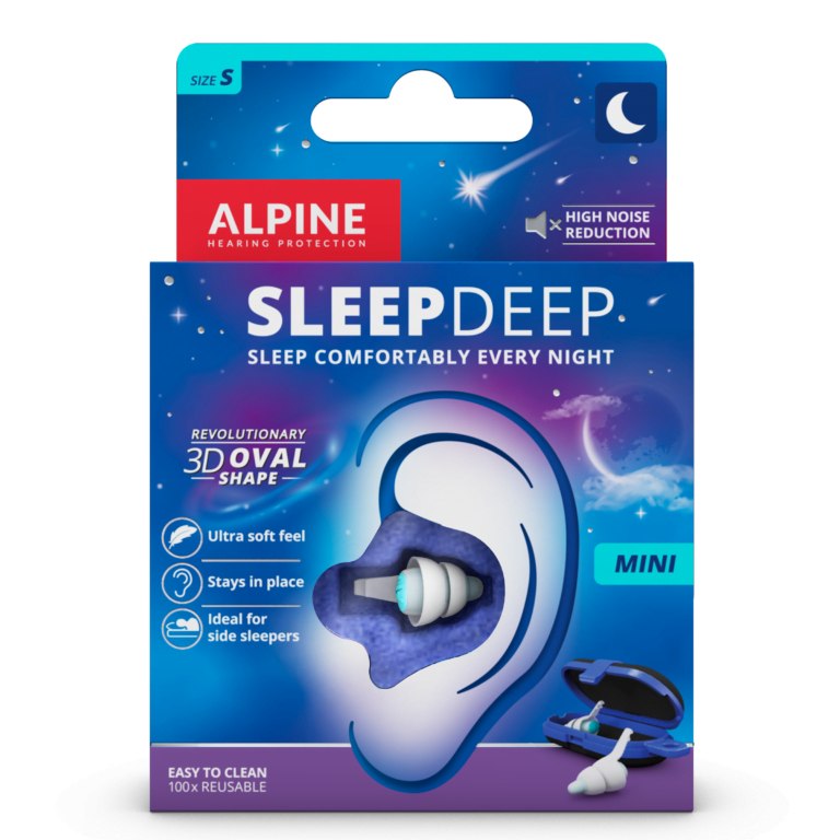 Ausų kimštukai miegui ALPINE Sleep deep - Audiomedika